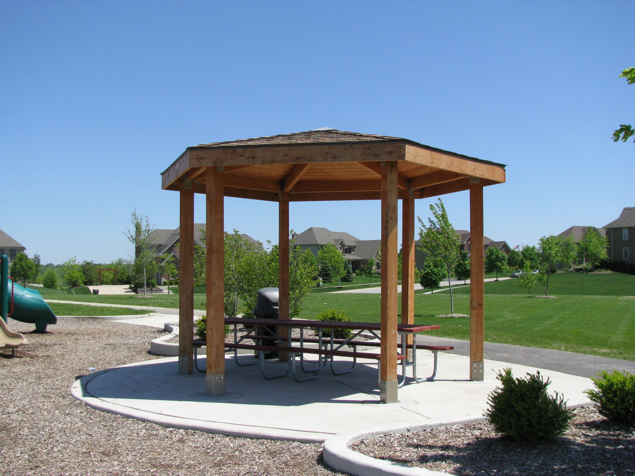 Hexagon Post & Beam - Cedar Forest Products