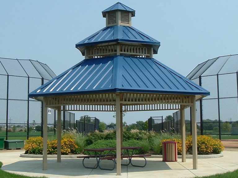Steel Pergola - Cedar Forest Products