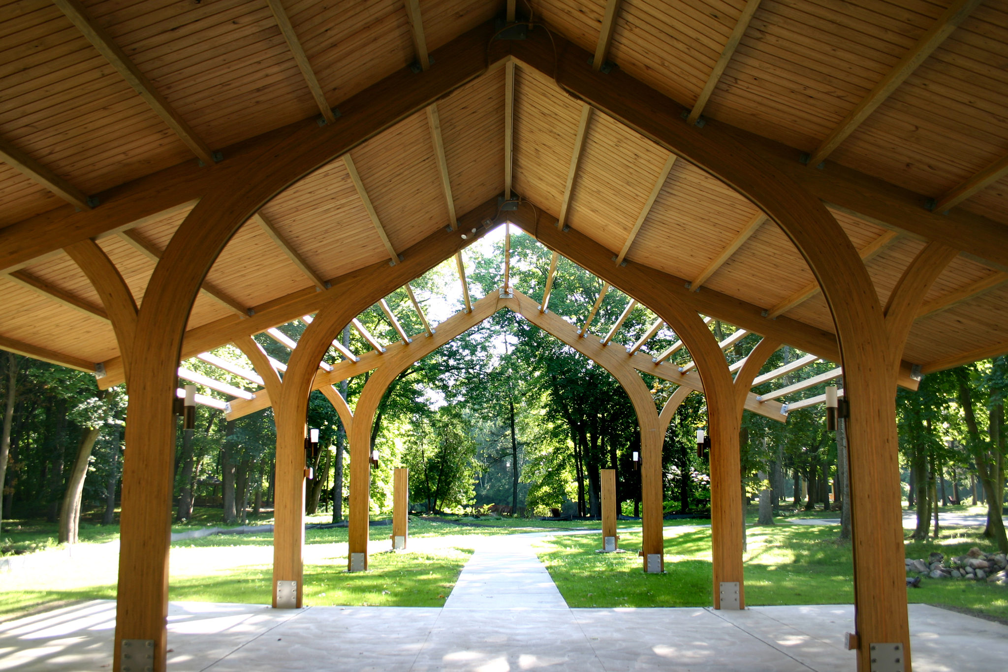 Entry Arches - Cedar Forest Products
