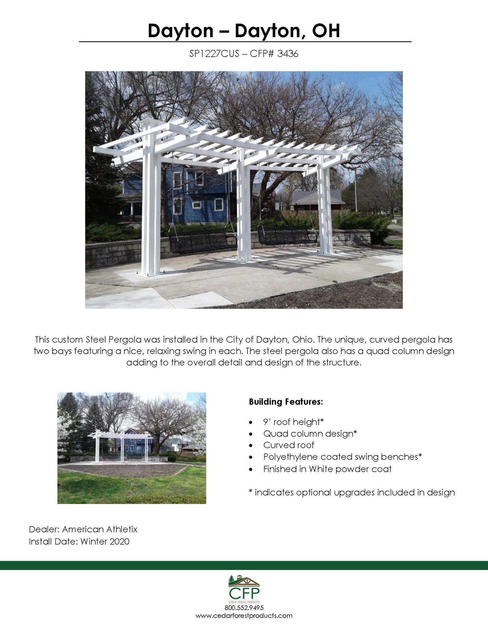 CFP Project Highlights - Cedar Forest Products