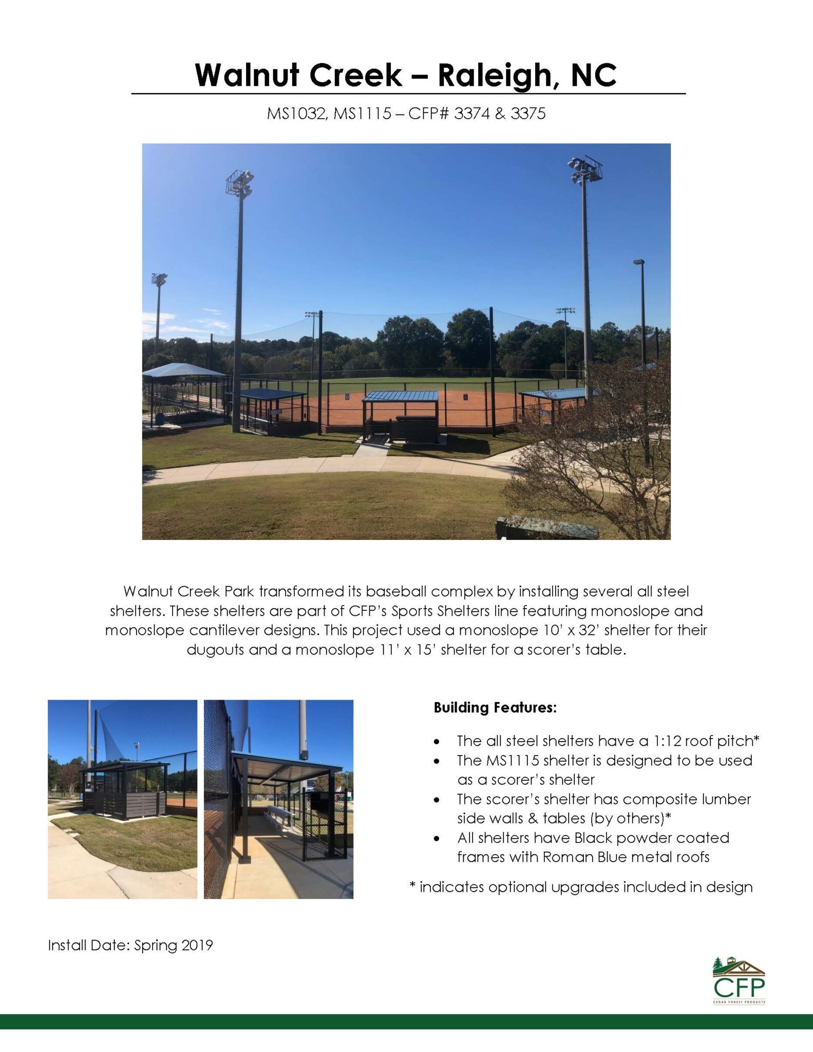 CFP Project Highlights - Cedar Forest Products