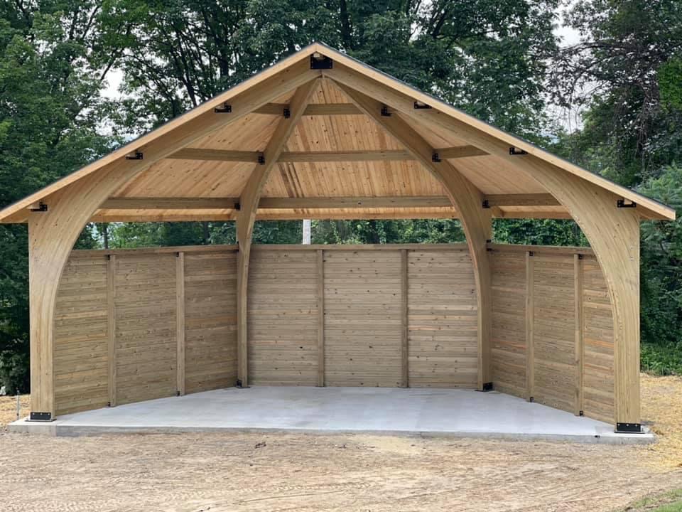 Band Shell Projects - Cedar Forest Products